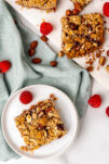 Gluten Free Raspberry Bars – The Travel Bite