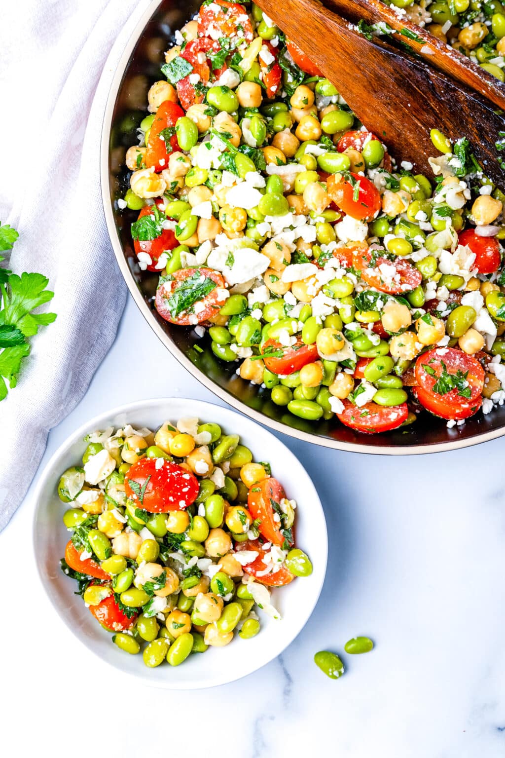 Easy Edamame Salad – The Travel Bite