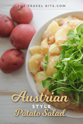 Austrian Potato Salad (Erdäpfelsalat) – The Travel Bite