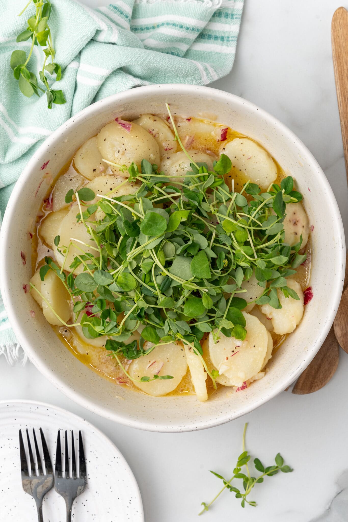 Austrian Potato Salad (Erdäpfelsalat) – The Travel Bite