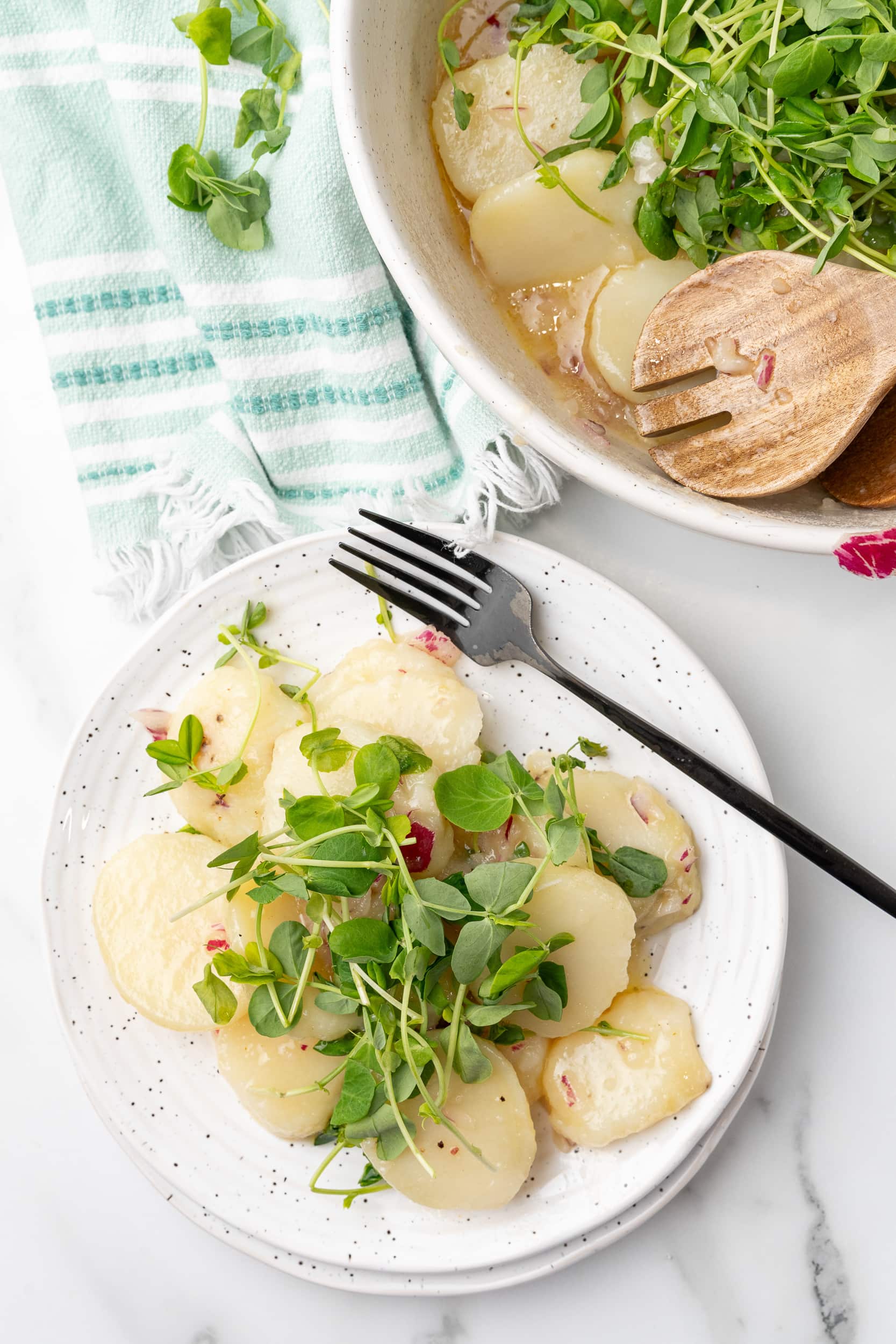 Austrian Potato Salad (Erdäpfelsalat) – The Travel Bite