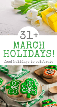 Fun March Food Holidays To Celebrate! – The Travel Bite