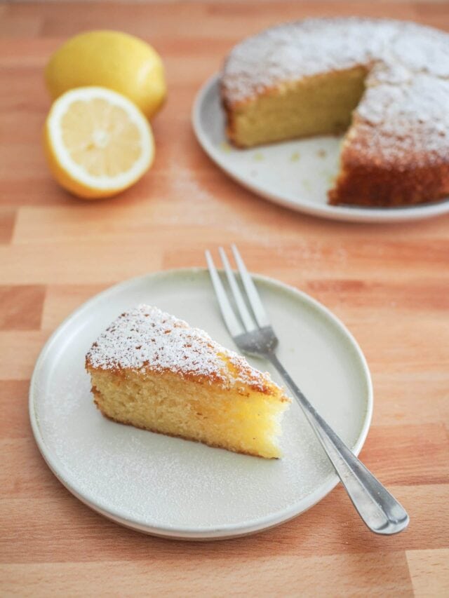 Easy Lemon Olive Oil Cake – The Travel Bite