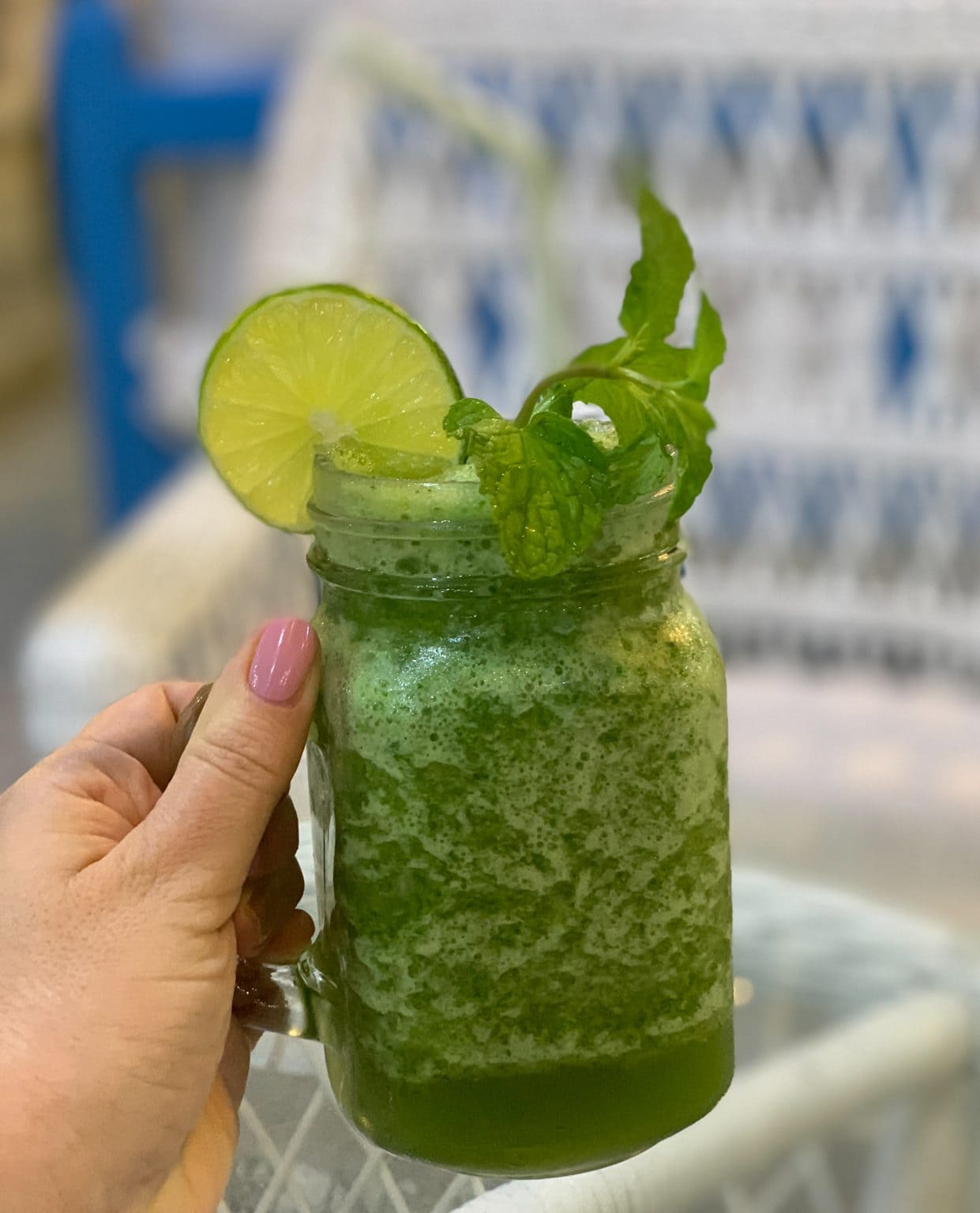 Frozen Mint Lemonade Recipe – The Travel Bite