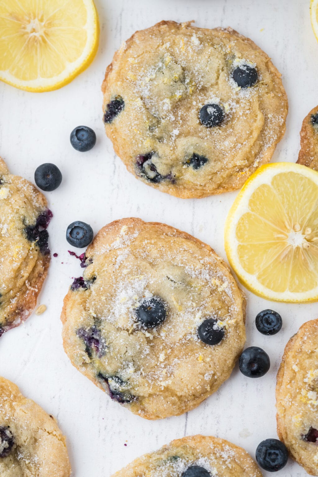 Lemon Blueberry Cookies – The Travel Bite
